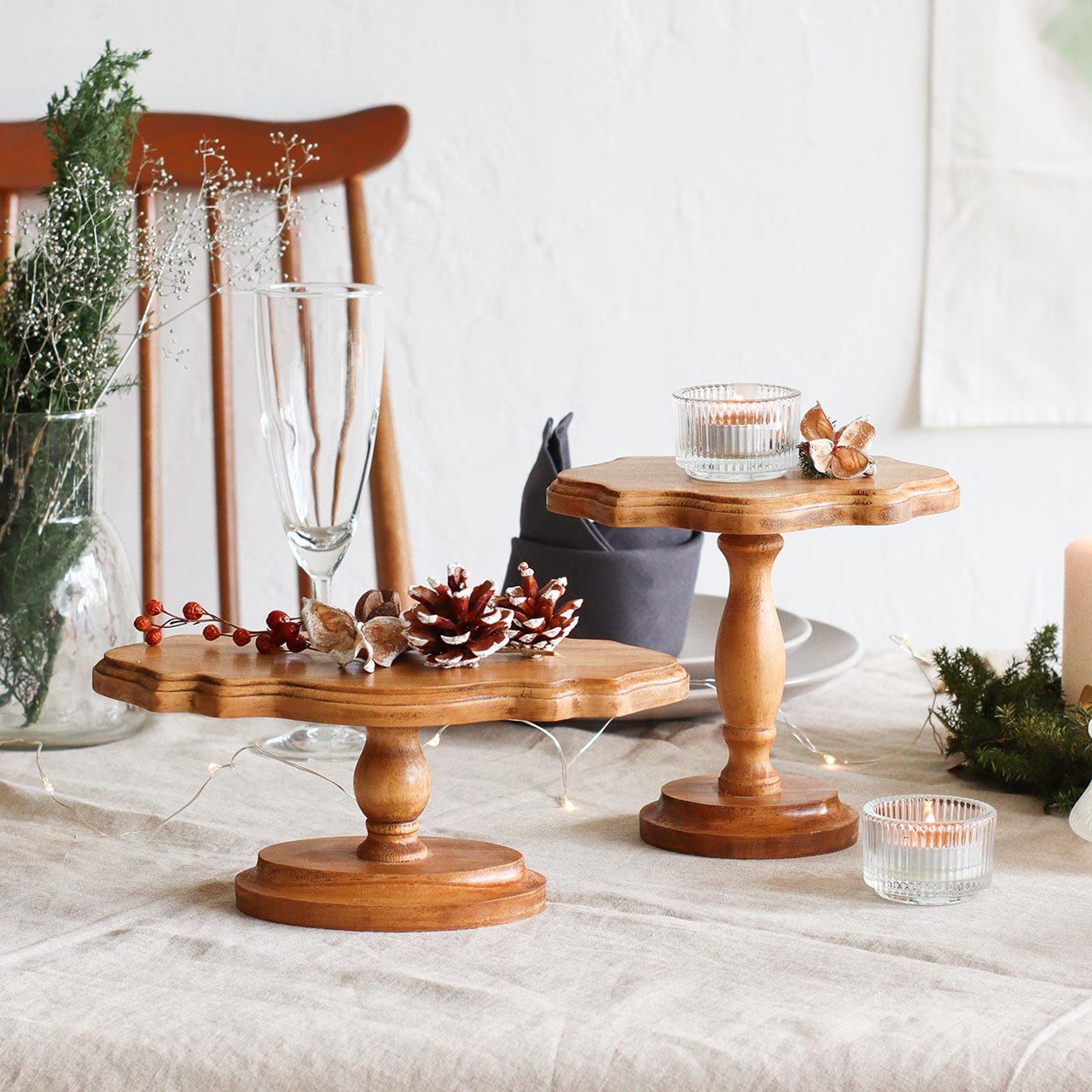 【WOOD】パイン デコレーションスタンド Lサイズ NEIN MARKE / ナインマーケ | 卸売・ 問屋・仕入れの専門サイト【NETSEA】