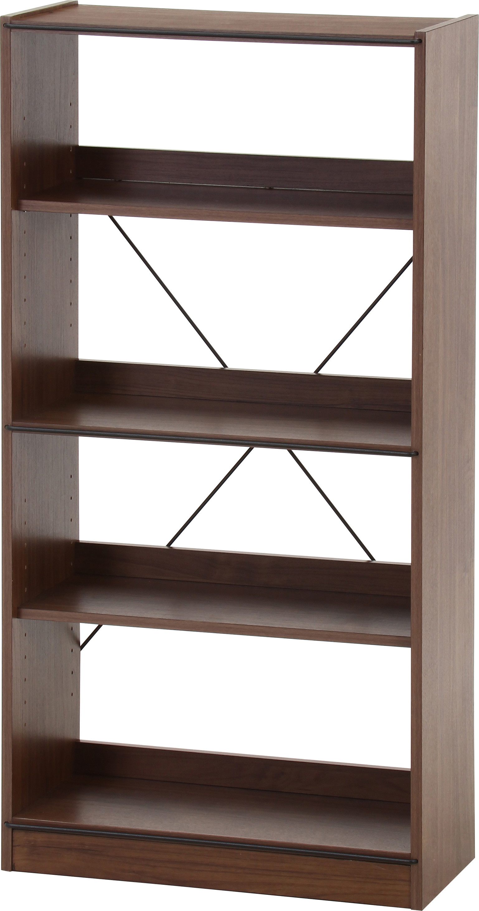 EZBOオープンラック4段 ミディアムブラウン | 卸売・ 問屋・仕入れの専門サイト【NETSEA】