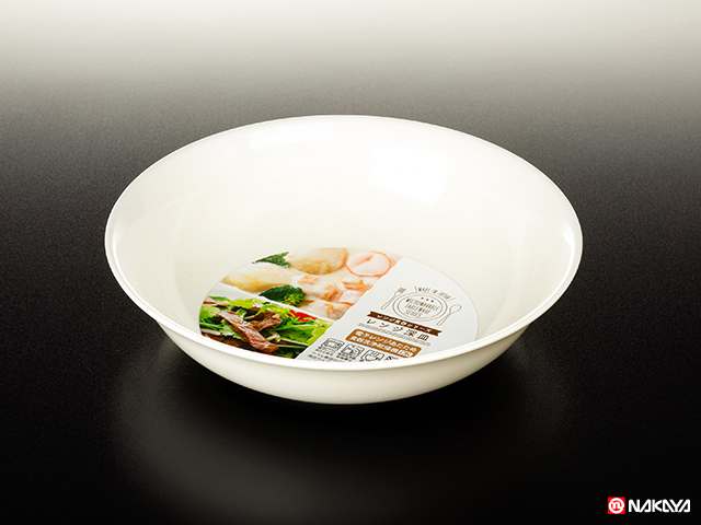 レンジ深皿 白 有限会社 R.I.M 問屋・仕入れ・卸・卸売の専門【仕入れならNETSEA】