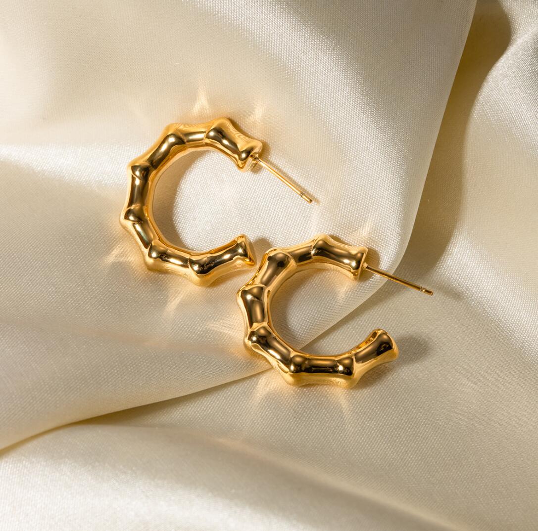 A24031214 レディース ピアス s.steel316 18金メッキ 株式会社 Airto 問屋・仕入れ・卸・卸売の専門【仕入れならNETSEA】