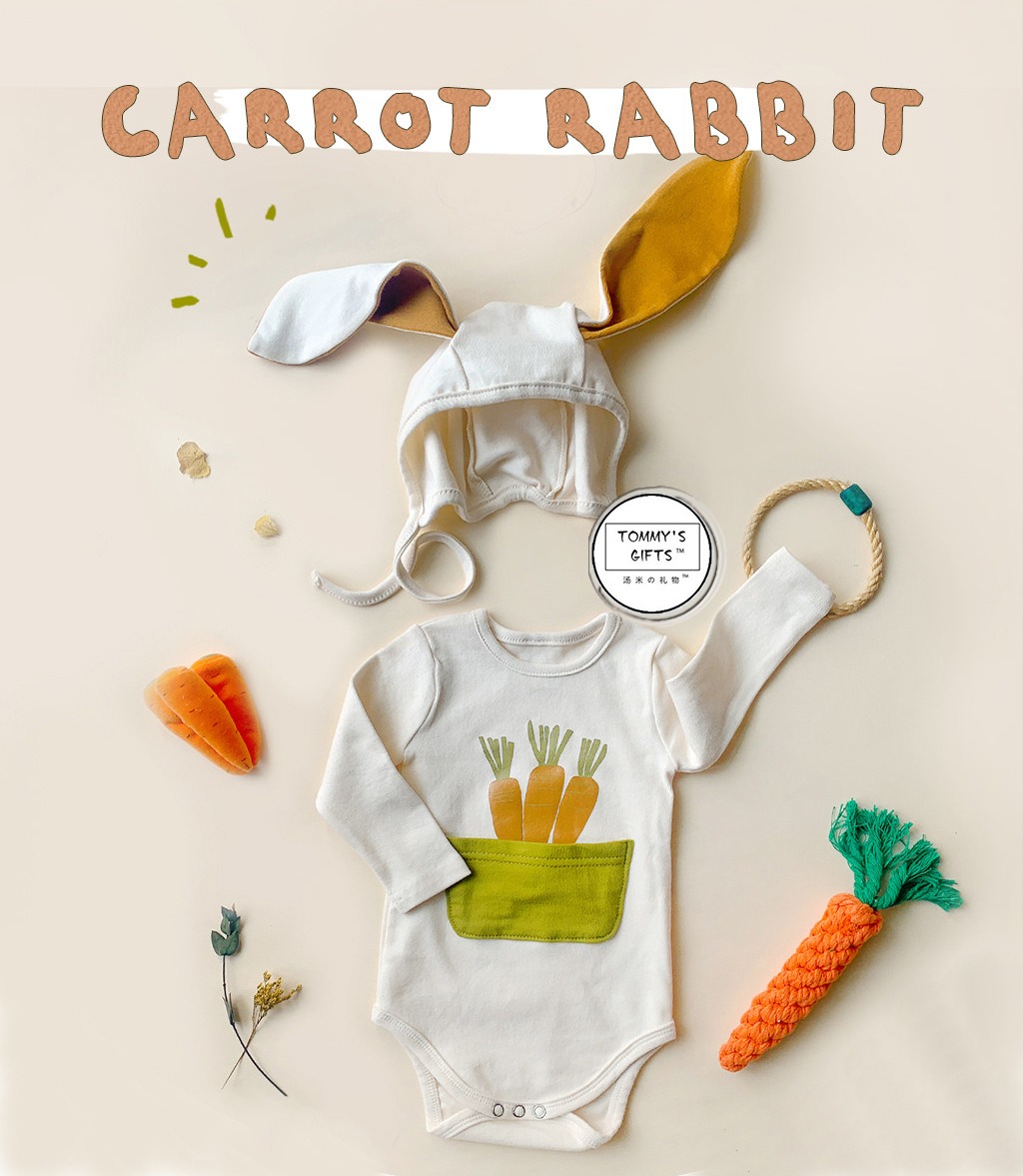 韓国風ハーレム、2024春の新作かわいいニンジンとウサギの赤ちゃんワンピース ★綿100% MUGI 優品 | 卸売・ 問屋・仕入れの専門サイト【NETSEA】
