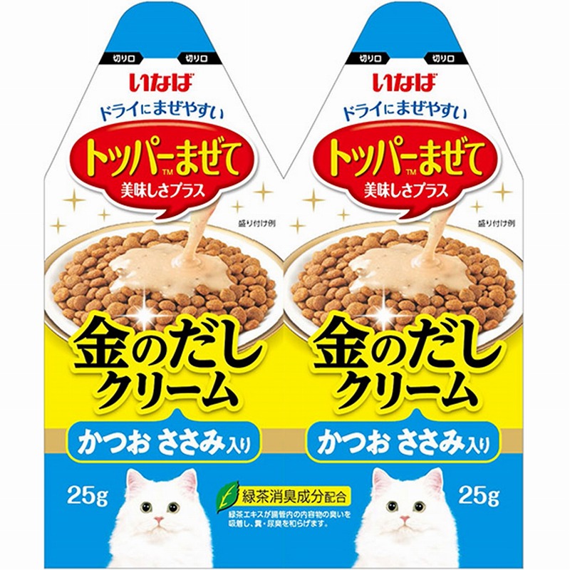 [いなばペットフード]金のだしクリーム かつお・ささみ入り 50g(25g×2袋) ラブリー・ペット商事 株式会社 | 卸売・ 問屋・仕入れの専門サイト【NETSEA】