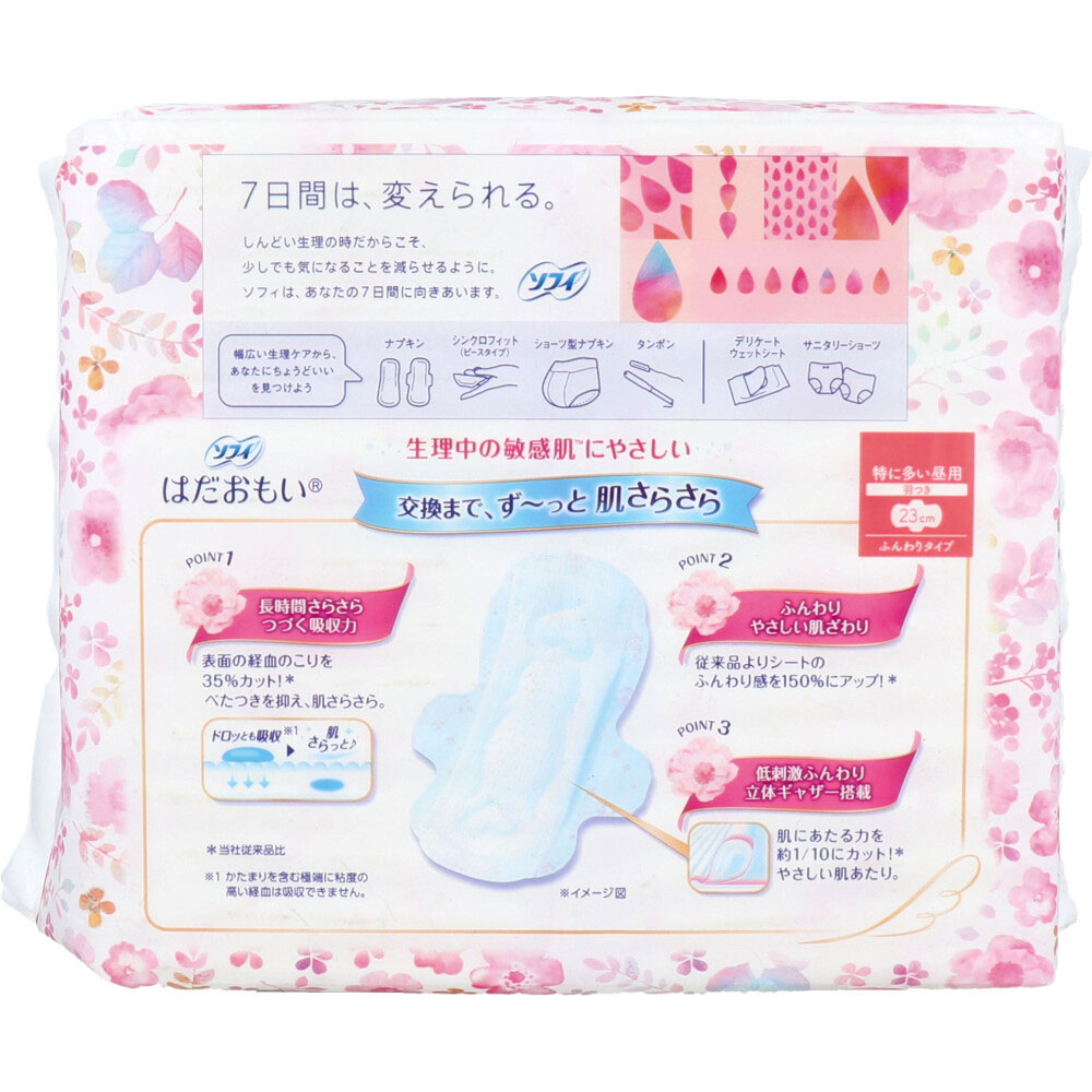 ソフィ はだおもい 特に多い昼用 羽つき 23cm 30枚入 | 卸売・ 問屋・仕入れの専門サイト【NETSEA】