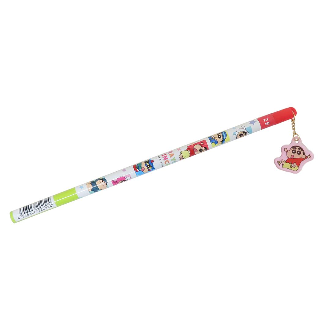 クレヨンしんちゃん チャーム付き2B鉛筆 丸軸 いろんなしんちゃん | 卸売・ 問屋・仕入れの専門サイト【NETSEA】