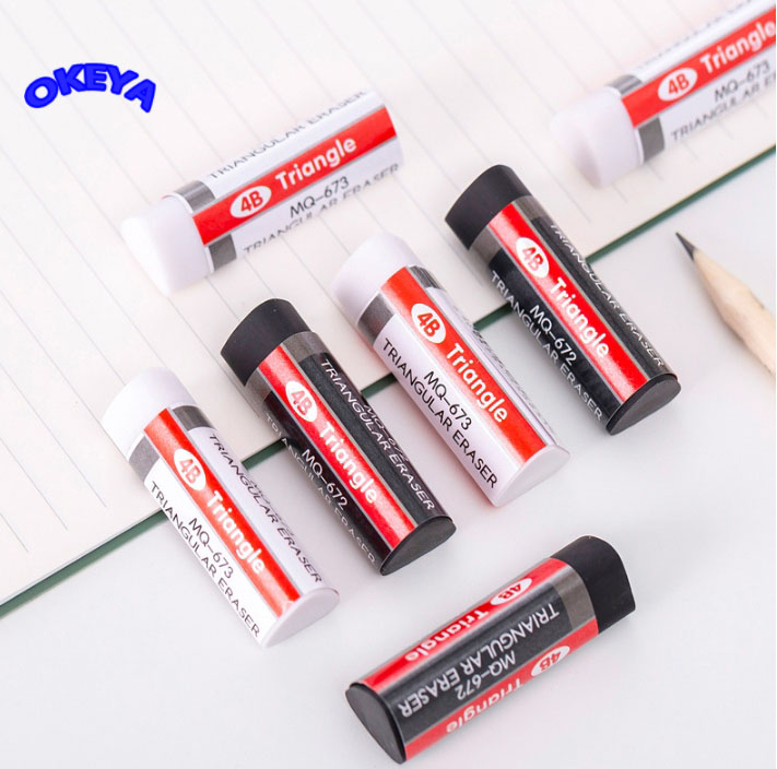 消しゴム 小学生 おもしろ文房具 かわいい 文房具セット ミニ消しゴム 4B 三角 ランダム | 卸売・ 問屋・仕入れの専門サイト【NETSEA】
