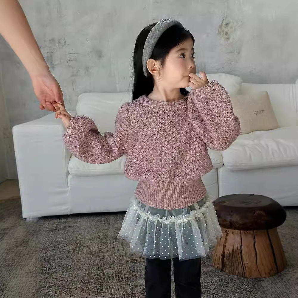 2024★秋冬新作★韓国風子供服★セーター★90cm～150cm 3色 BBM 株式会社 問屋・仕入れ・卸・卸売の専門【仕入れならNETSEA】