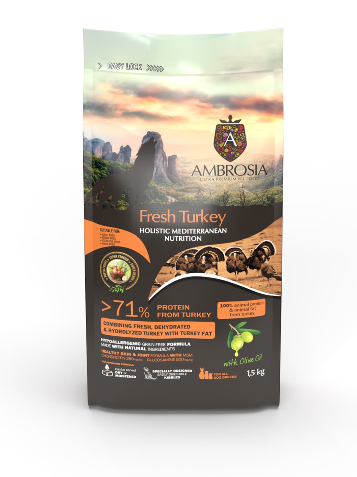 アンブロシアHMNターキー 1.5kg 犬用フード | 卸売・ 問屋・仕入れの専門サイト【NETSEA】