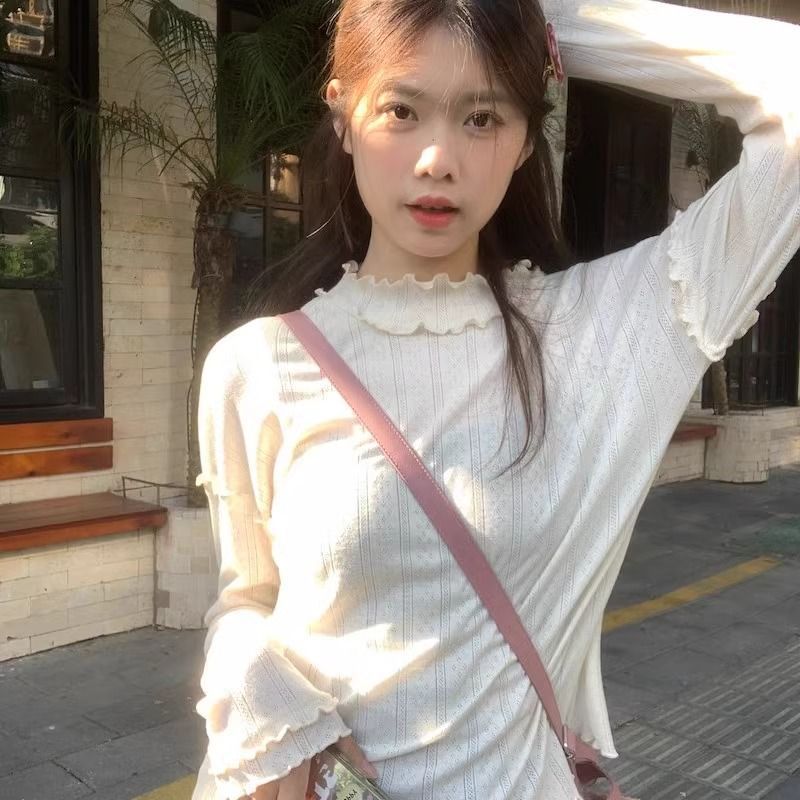 レディース・長袖・スリム・ベース・多色・ニットセーター・ ハイ襟 4色 株式会社 aiya | 卸売・ 問屋・仕入れの専門サイト【NETSEA】