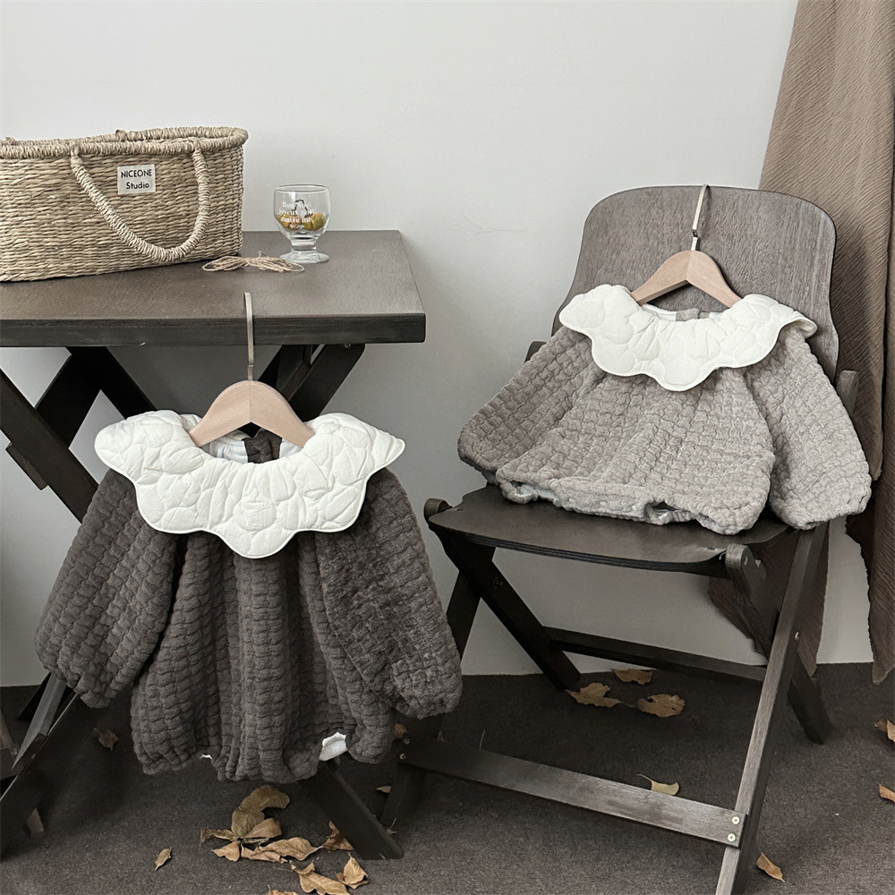 ★BaBy★ ベビーロンパース 73~100cm キルトオールインワン 韓国ベビー服 | 卸売・ 問屋・仕入れの専門サイト【NETSEA】