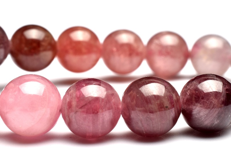 【1点物】希少レッド入り！ MIXスピネル 9.5mm グラデーション ブレスレット _M3282 株式会社 SEKIKON | 卸売・ 問屋・仕入れの専門サイト【NETSEA】