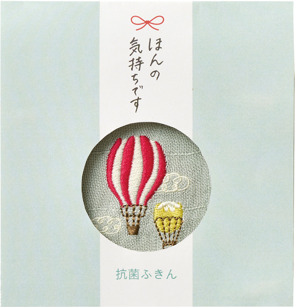 ごあいさつクロス 気球（GR） ふきん クロス 食器拭き 吸水 優れモノ | 卸売・ 問屋・仕入れの専門サイト【NETSEA】
