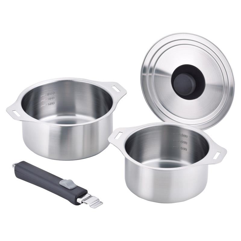 燕三 IH対応着脱式鍋14・16cmセット EM-028 | 卸売・ 問屋・仕入れの専門サイト【NETSEA】