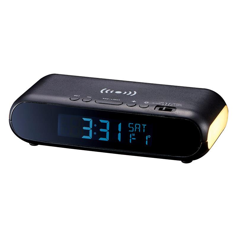 ワイヤレスチャージャークロック（ナイトライト付） 6192 HAMANO | 卸売・ 問屋・仕入れの専門サイト【NETSEA】