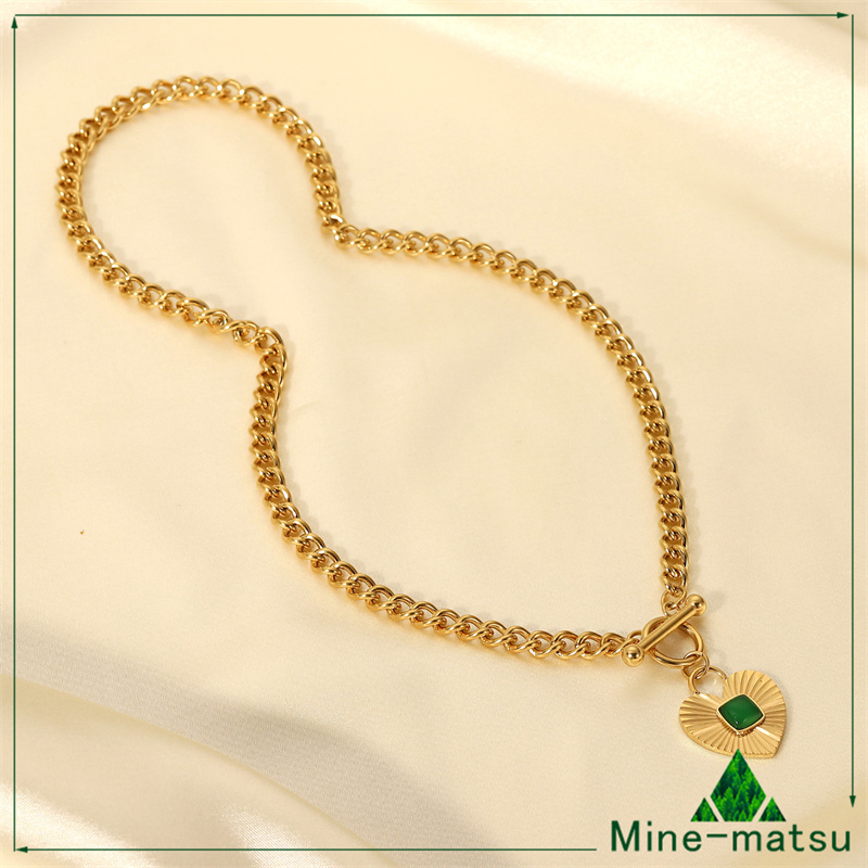 ハート形 OT ネックレス 首飾り アクセサリー 大人かわいい レディース 優しい エレガント Mine-matsu (ミネマツ) | 卸売・ 問屋・仕入れの専門サイト【NETSEA】