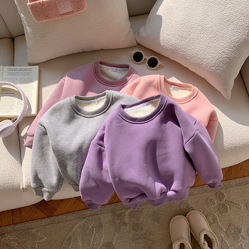 2025★秋冬新作★韓国風子供服★裏起毛★トレーナー★90cm～150cm 4色 BBM 株式会社 | 卸売・ 問屋・仕入れの専門サイト【NETSEA】