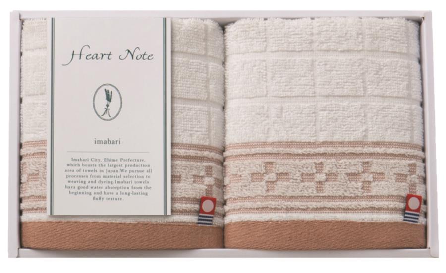 Heart Noteウォッシュタオル2P HN-0016 | 卸売・ 問屋・仕入れの専門サイト【NETSEA】