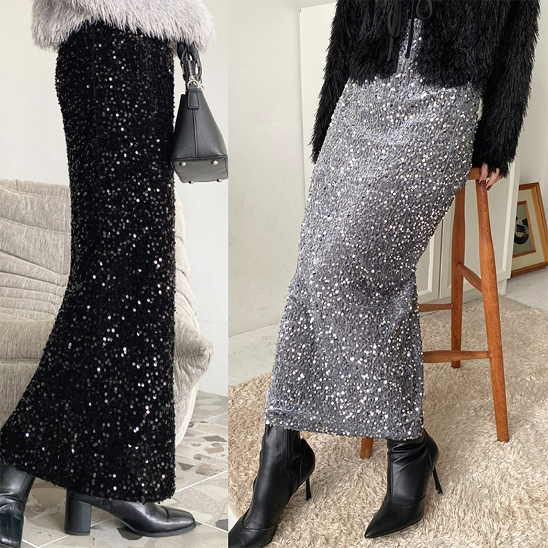 ANJIL☆2024秋冬キラキラロングスカート | 卸売・ 問屋・仕入れの専門サイト【NETSEA】