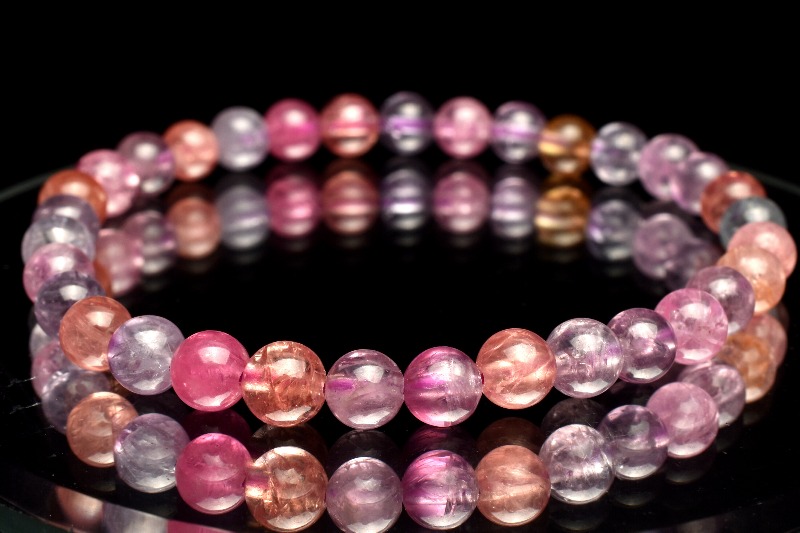 【1点物】AAAA数量限定！ MIXスピネル 5.5mm ブレスレット _M7598 | 卸売・ 問屋・仕入れの専門サイト【NETSEA】