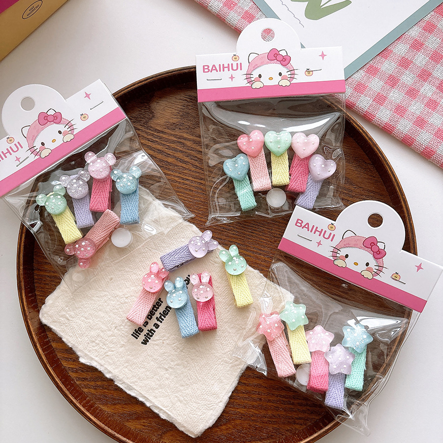 超人気の髪飾り！！★ ヘアアクセサリー ★ヘアクリップ 5p★4色 | 卸売・ 問屋・仕入れの専門サイト【NETSEA】