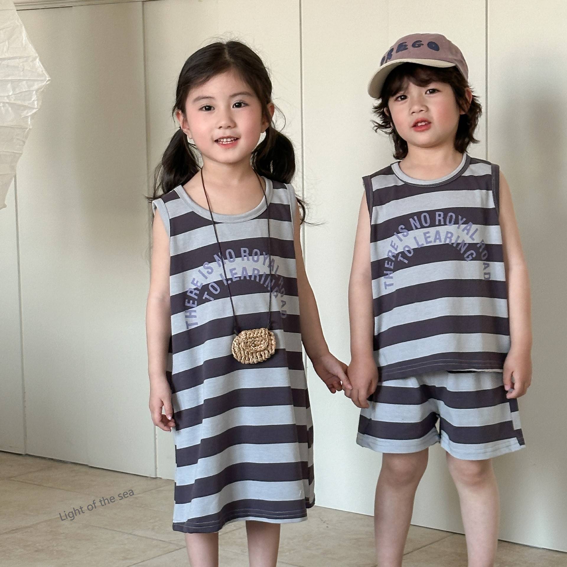 2025新作 韓国子供服 ベビー服 キッズ 兄弟服+ノースリーブワンピース 80cm-150cm | 卸売・ 問屋・仕入れの専門サイト【NETSEA】