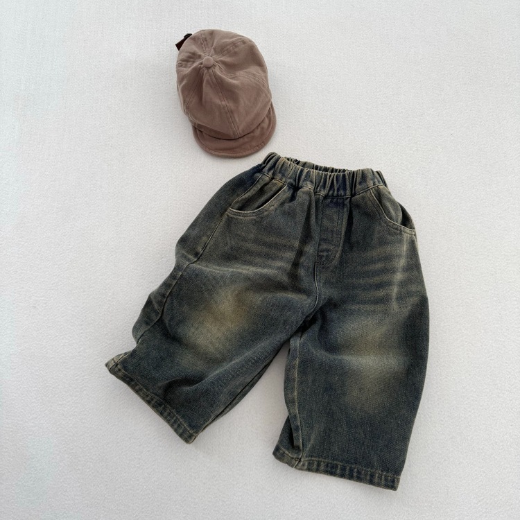 2025 春夏新作 ジーパン 復古 ズボン アメリカンスタイル 男女兼用 ボトムス 子供服 80~130cm | 卸売・ 問屋・仕入れの専門 ...