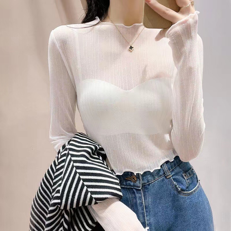 レディース・長袖・レース・薄手・肌着 S～XL 3色 | 卸売・ 問屋・仕入れの専門サイト【NETSEA】