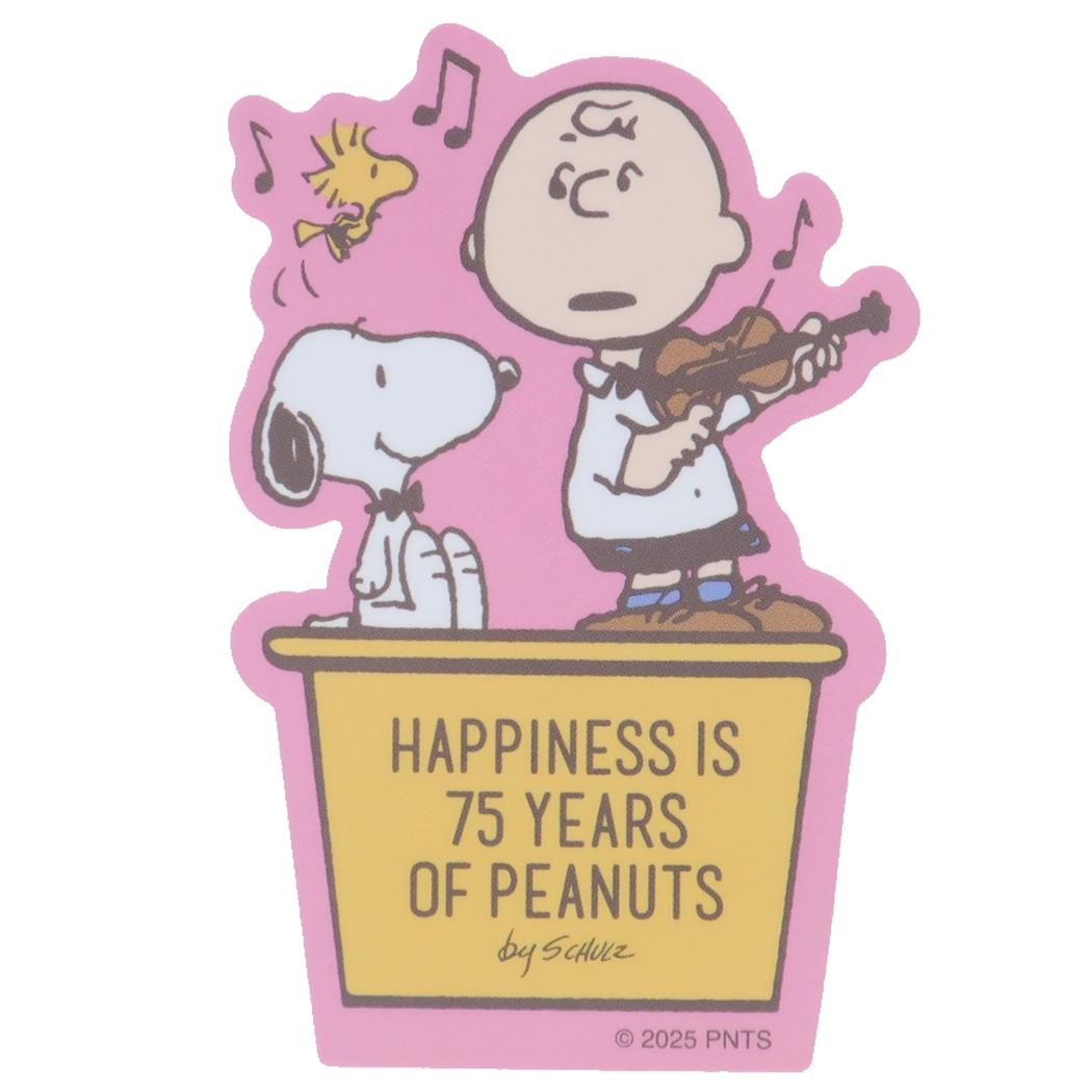 【ステッカー】スヌーピー キャラクターステッカー 75周年 バイオリン | 卸売・ 問屋・仕入れの専門サイト【NETSEA】