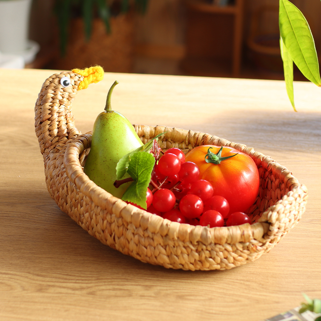 ウォーターヒヤシンス アヒルトレイ L[ボックスかごカゴ水草天然素材あひる鳥バード アジアン春夏24SS] | 卸売・ 問屋・仕入れの専門サイト【NETSEA】