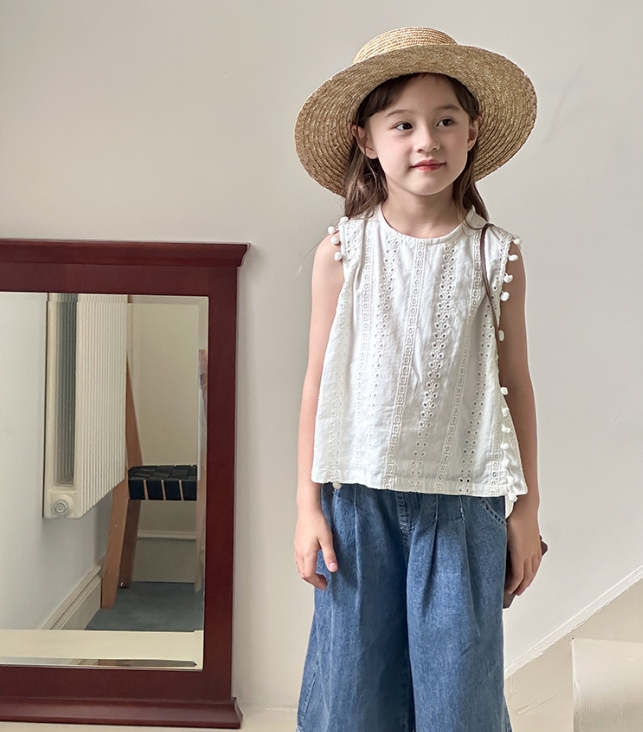 【2025夏新作】女の子 タンクトップ 綿100% 吸汗速乾 涼感 保育園 90-160cm | 卸売・ 問屋・仕入れの専門サイト【NETSEA】