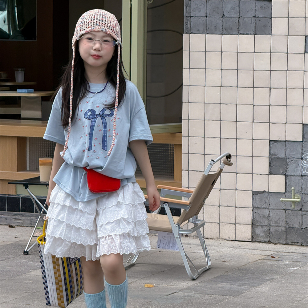 2025★夏新作★韓国風子供服★トップス★100cm～160cm 2色 | 卸売・ 問屋・仕入れの専門サイト【NETSEA】