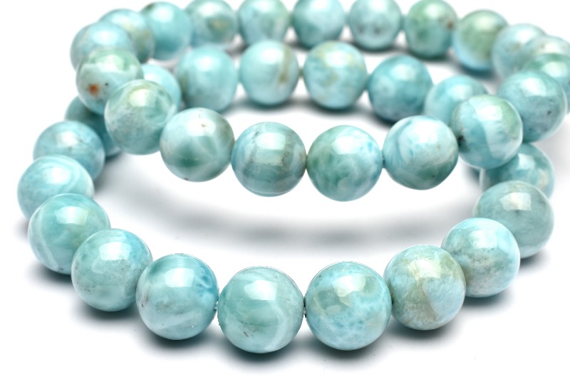 癒やしの石 ラリマー 8mm ブレスレット 1個売り _BG5844-8 | 卸売・ 問屋・仕入れの専門サイト【NETSEA】