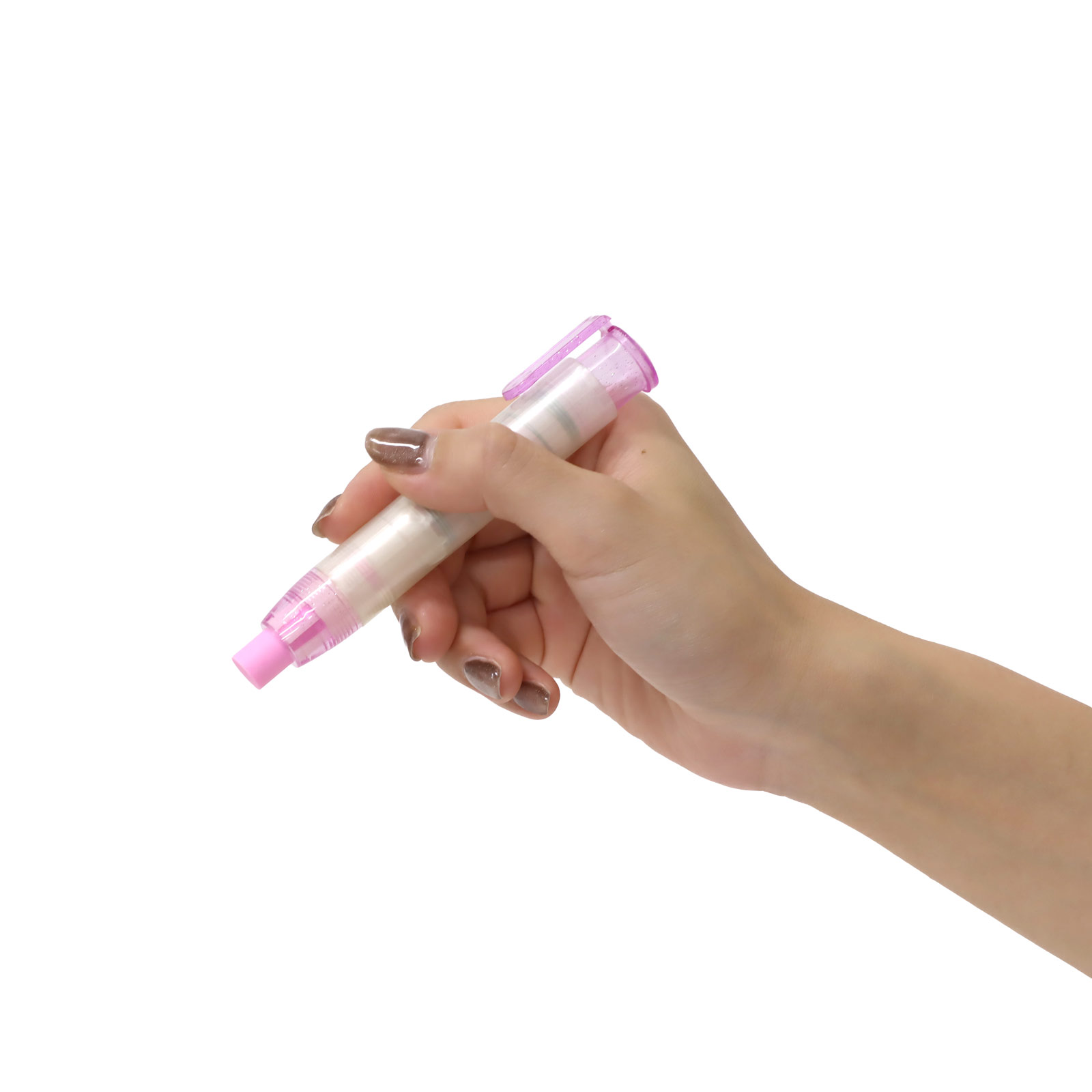 ＜文具・ステーショナリー＞NEW ノック式消しゴム 無地 ピンク No.301-716 | 卸売・ 問屋・仕入れの専門サイト【NETSEA】