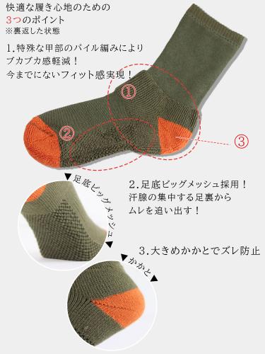 日本製 ASHITOMO WORKING SOCKS 長靴専用ソックス 先丸クルー25-27cm1足組M ブラック SWNC178M | 卸売・ 問屋・仕入れの専門サイト【NETSEA】