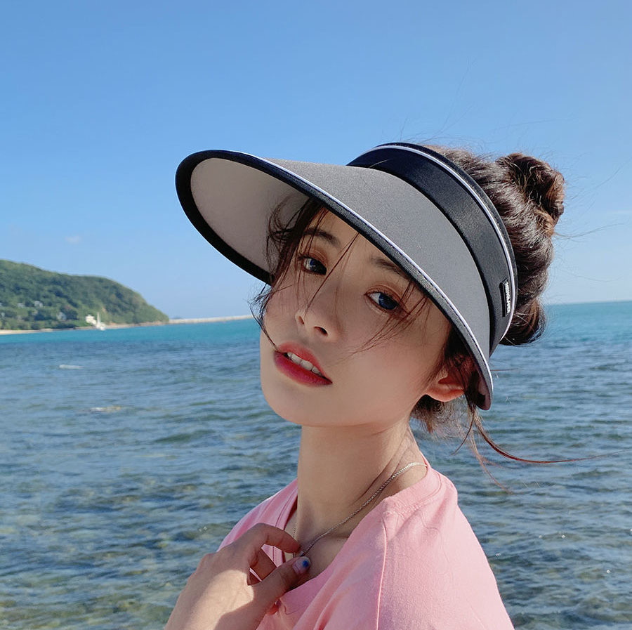 夏新作 レディース 紫外線対策帽子 UPF50+日焼け止め サンバイザー つば広いハット 56-58cm 6色 創美ブリッジ 株式会社 問屋・仕入れ・卸・卸売の専門【仕入れならNETSEA】