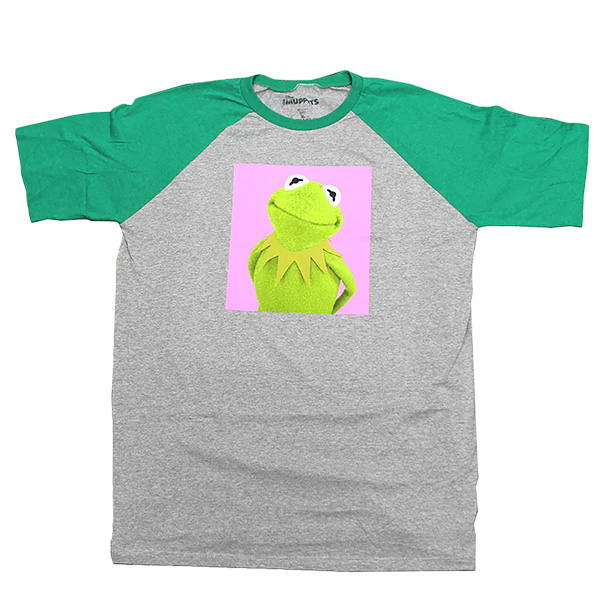 T シャツ MUPPET KERMIT RAGLAN 【カーミット】 有限会社 ステップス 問屋・仕入れ・卸・卸売の専門【仕入れならNETSEA】