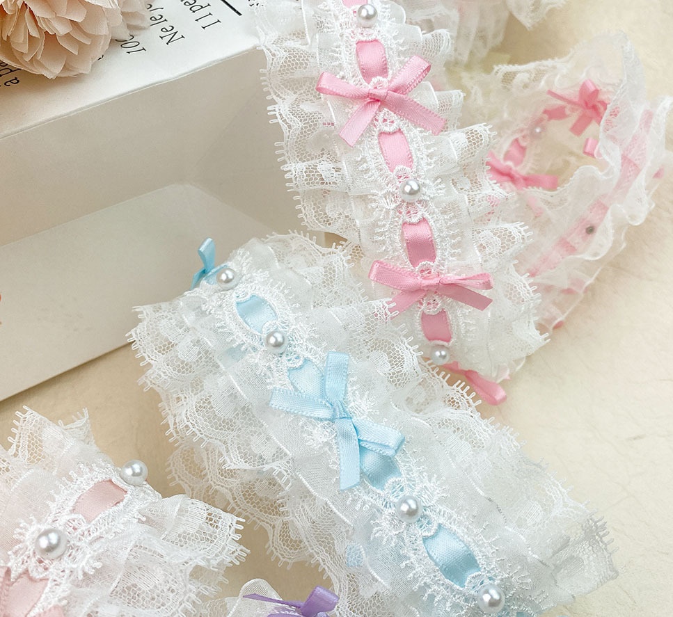 幅4.8cm レース シフォンリボン手芸材料 髪飾り DIY素材リボン手作り用品ギフトラップ | 卸売・ 問屋・仕入れの専門サイト【NETSEA】