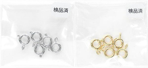 ★L&A original parts★ひきわ★引き輪6mm★K16GP＆本ロジウム★最高級鍍金★ 株式会社 L&A corporation ...