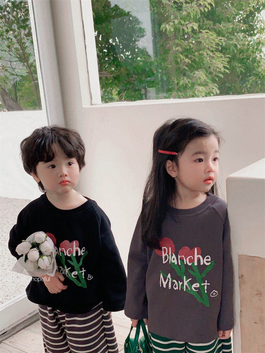 2023春新作 ベビー服 韓国風子供服 トップス 男女兼用 パーカー スウェット カジュアル 2色 80-130cm LENA 問屋・仕入れ・卸・卸売の専門【仕入れならNETSEA】