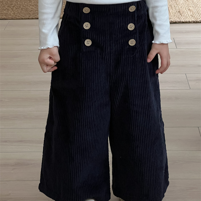 2024秋冬新作 韓国風子供服 キッズ服 ズボン コーデュロイ ロングパンツ 2色 LENA | 卸売・ 問屋・仕入れの専門サイト【NETSEA】