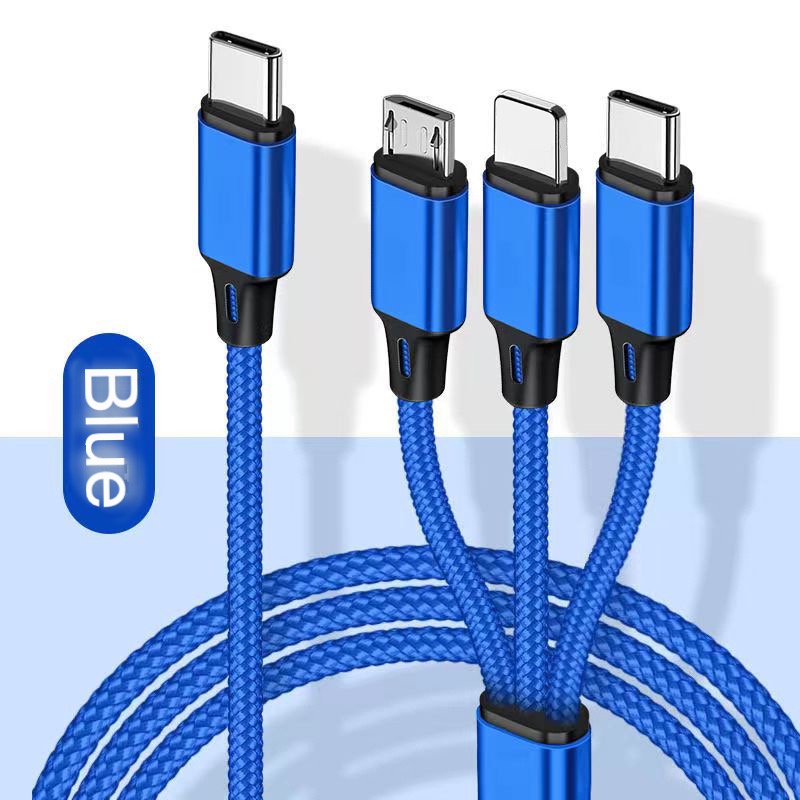 スマホ 充電ケーブル 3in1 Lightning/Type C/Micro Type Cケーブル 多機種対応 急速充電 高耐久 1.2m 錦綉 株式会社 問屋・仕入れ・卸・卸売の専門【仕入れ ...