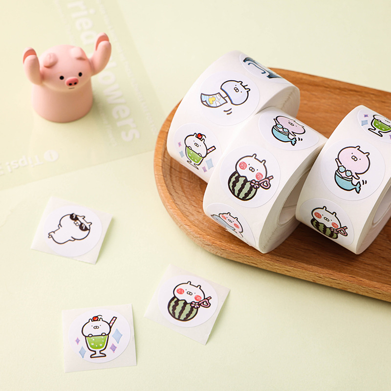 500枚入ありがとうシール カード 梱包資材 デコ素材 書ける メッセージシール 感謝シール ラベルシール ToyPark 問屋・仕入れ・卸・卸売の専門【仕入れならNETSEA】