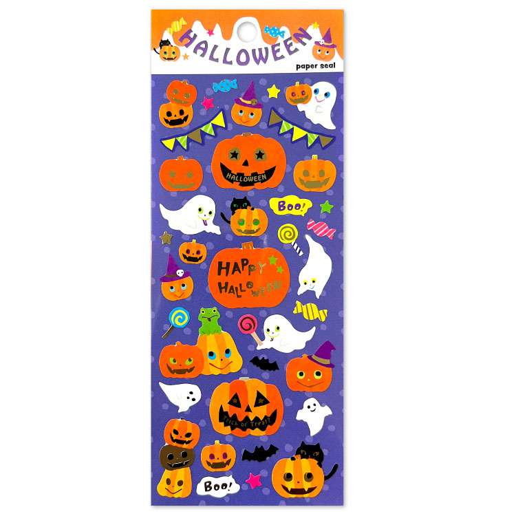 ハロウィンペーパーシール HWSH-120 株式会社 アクティブコーポレーション 問屋・仕入れ・卸・卸売の専門【仕入れならNETSEA】