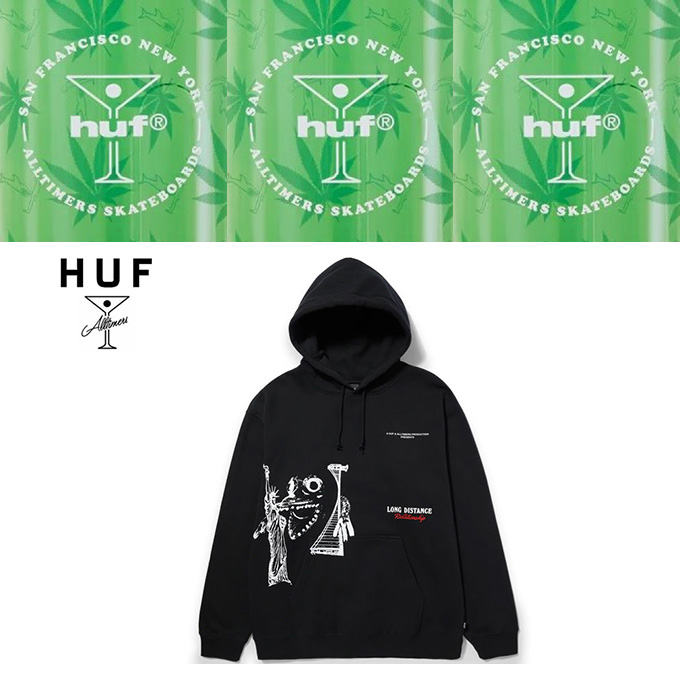 HUF×ALLTIMER COAST 2 COAST P/O HOODIE 21195 プライスダウンオファー | 卸売・ 問屋・仕入れの専門サイト【NETSEA】