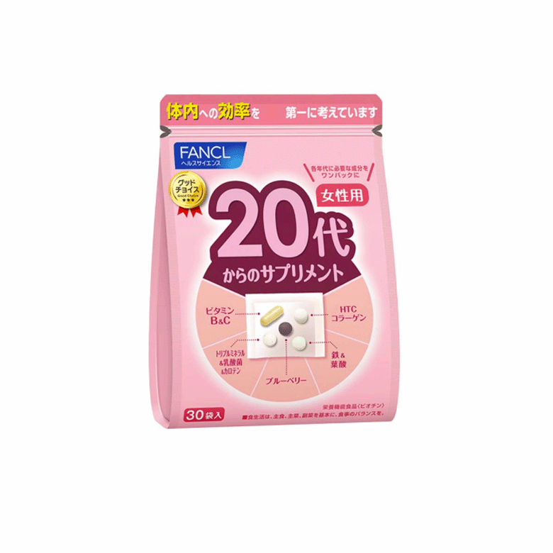 ファンケル 20代からのサプリメント 女性用 [30袋入り] / FANCL / サプリメント | 卸売・ 問屋・仕入れの専門サイト【NETSEA】