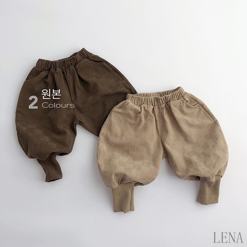 2023秋新作 ボトムス 韓国風子供服 キッズ服 ロングパンツ ズボン2色 80-130cm LENA 問屋・仕入れ・卸・卸売の専門【仕入れならNETSEA】