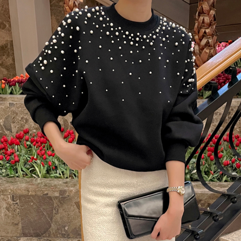 パールパーカー レディース 韓国ファッション デザイン ゆったり 春新作 春栄 株式会社 問屋・仕入れ・卸・卸売の専門【仕入れならNETSEA】