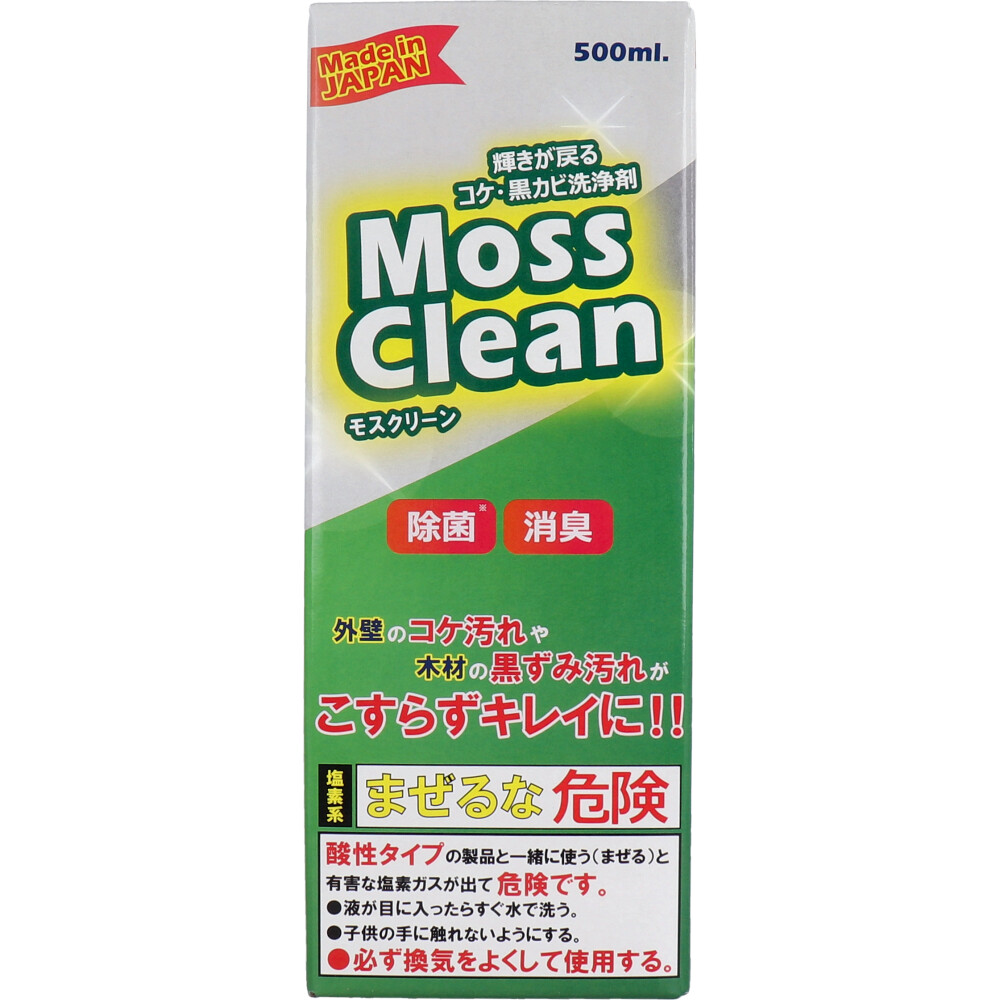 [販売終了]輝きが戻る コケ・黒カビ洗浄剤 Moss Clean モスクリーン 500mL | 卸売・ 問屋・仕入れの専門サイト【NETSEA】