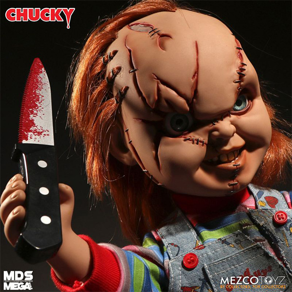 BRIDE OF CHUCKY TALKING SCARRED CHUCKY 【MEZCO】【チャッキー BRIDE OF CHUCKY TALKING SCARRED CHUCKY 【MEZCO】【チャッキー