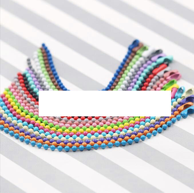 ビーズチェーン 2.4 mm ラウンドビーズチェーン ハンガーチェーン ストラップチェーン DIYアクセサリー CONFOR 問屋・仕入れ・卸・卸売の専門【仕入れならNETSEA】