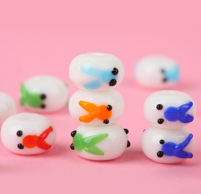 ガラス 大穴ビーズ ルースビーズ DIY 手作り アクセサリー ガラスビーズ 大玉 ビーズアクセサリー CONFOR 問屋・仕入れ・卸・卸売の専門【仕入れならNETSEA】